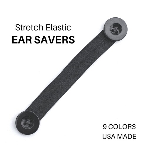 Ear Savers for Face Masks Elastic Face Mask Extensions With - Etsy