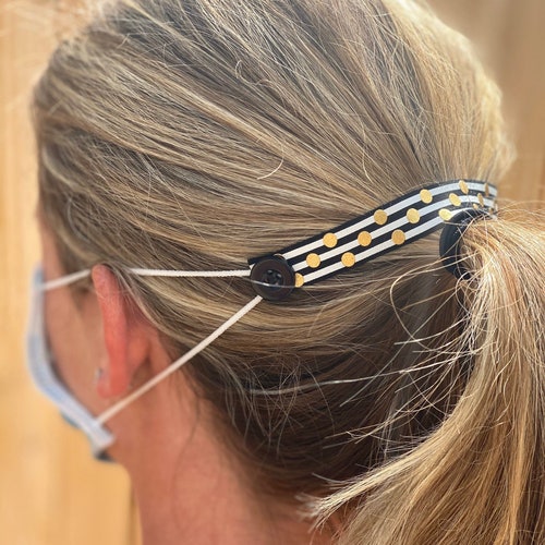 Ear Savers for Face Masks Elastic Face Mask Extensions With - Etsy