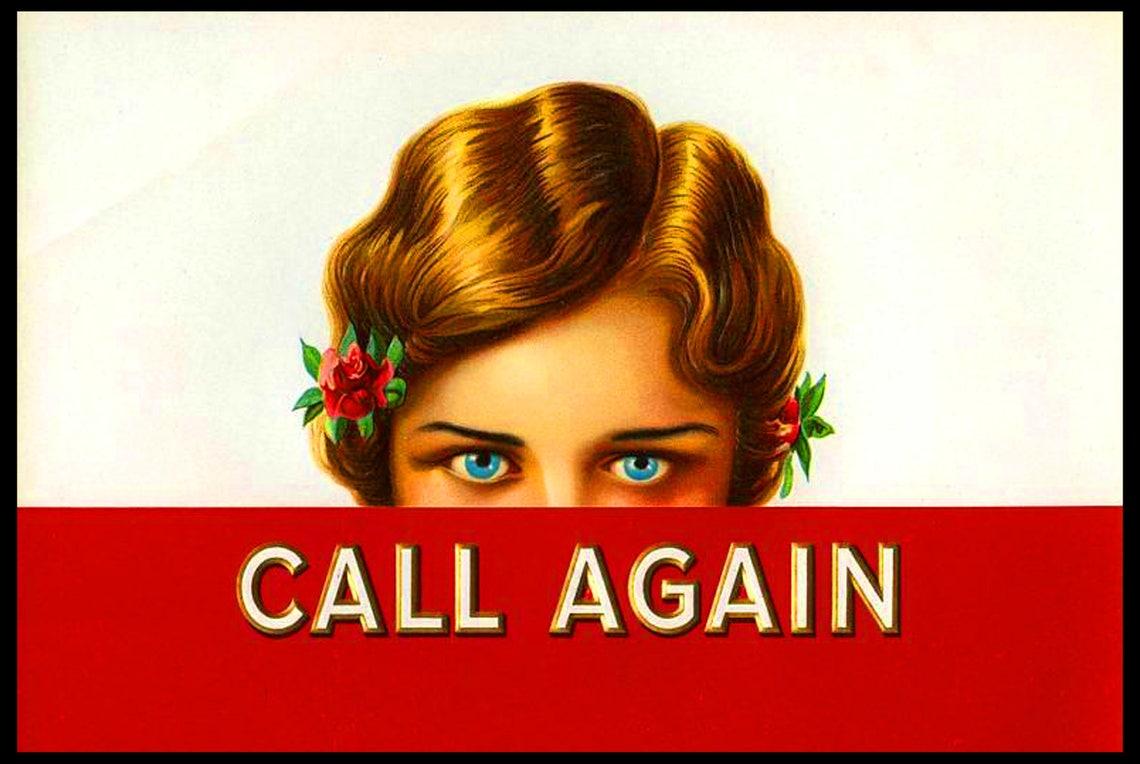 Open closed call again business sign vivid vintage image art | Etsy