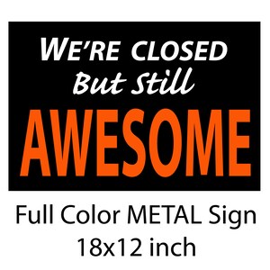 Open closed call again business sign vivid vintage image art | Etsy