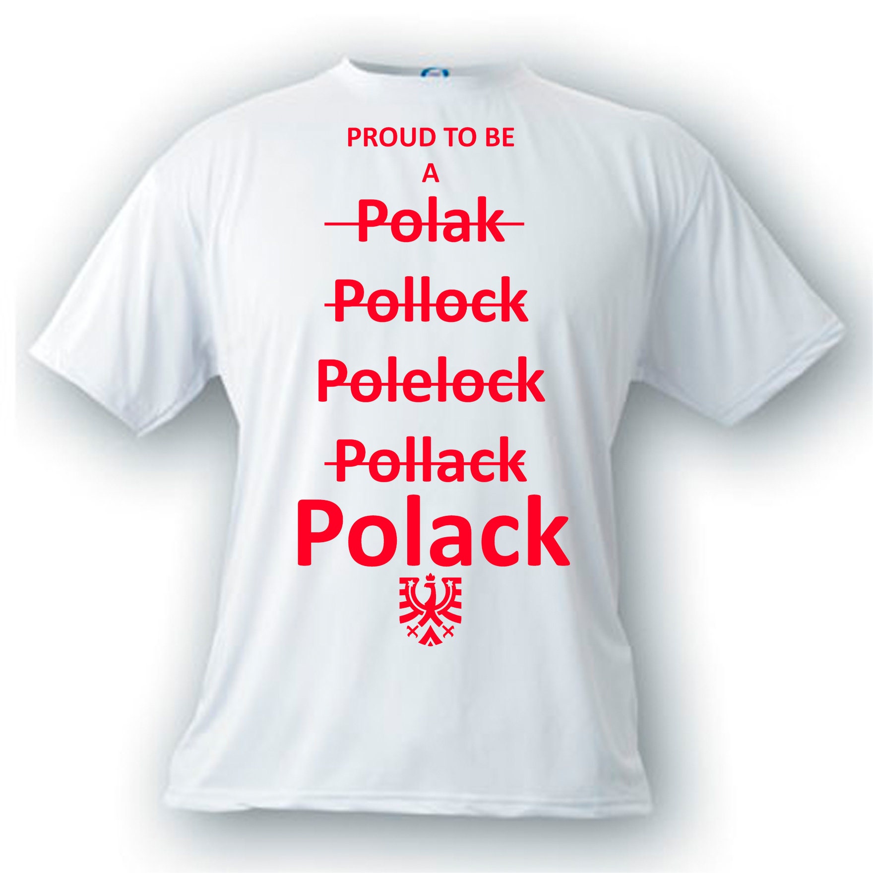 Proud to be polish polack poland pollack polelock funny gift | Etsy