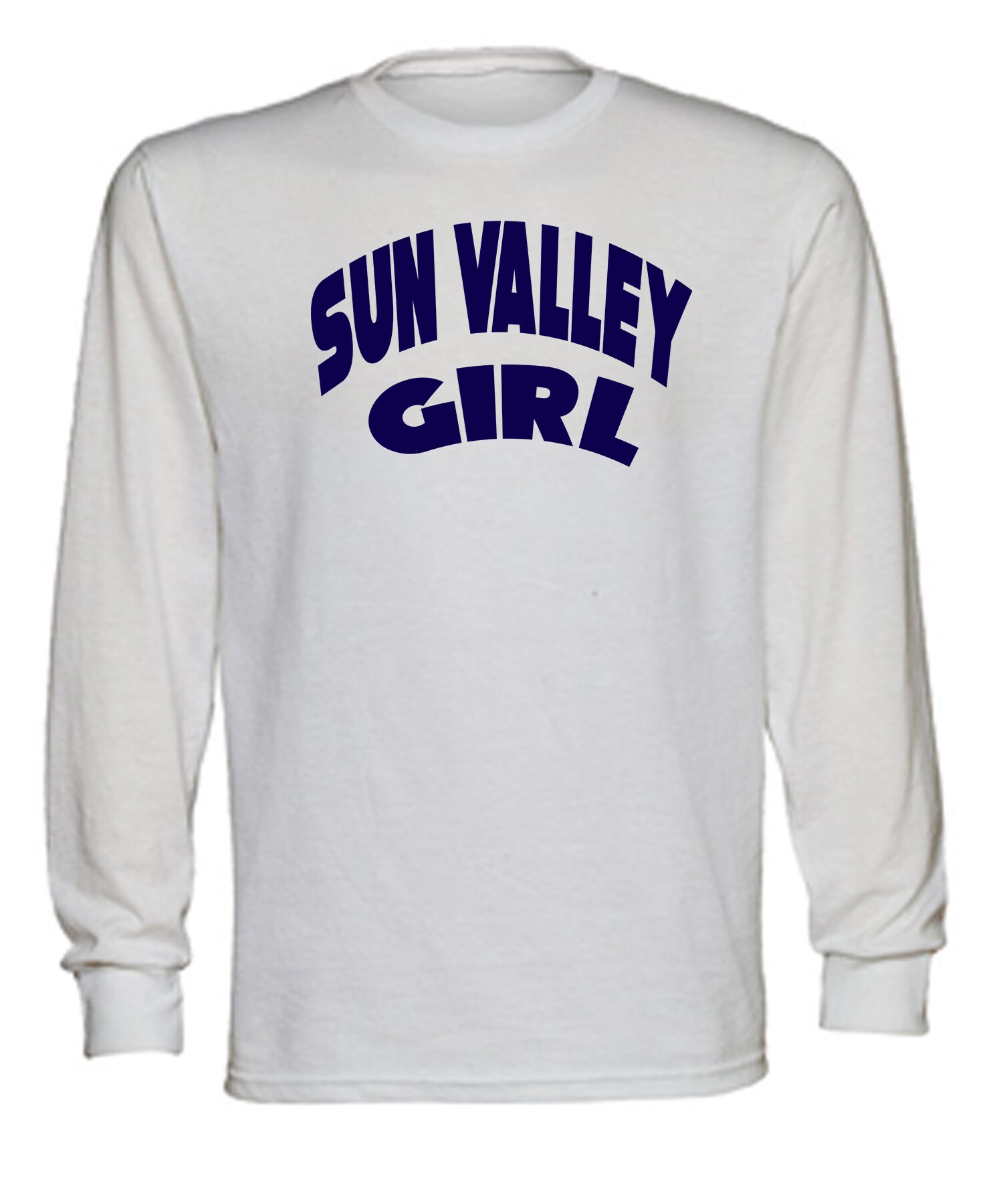 Sun Valley idaho long sleeve t-shirt GIRL winter sports | Etsy