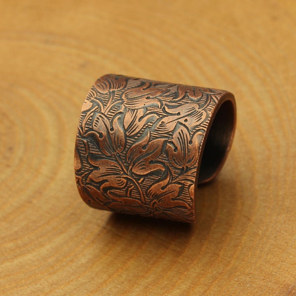 Antique Copper Ring - Etsy