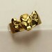 Cow Diamond Ring, Dairy Cow in Diamonds, Yellow Gold, Milk Cow, Heifer ...