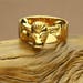 Cow Diamond Ring, Dairy Cow in Diamonds, Yellow Gold, Milk Cow, Heifer ...