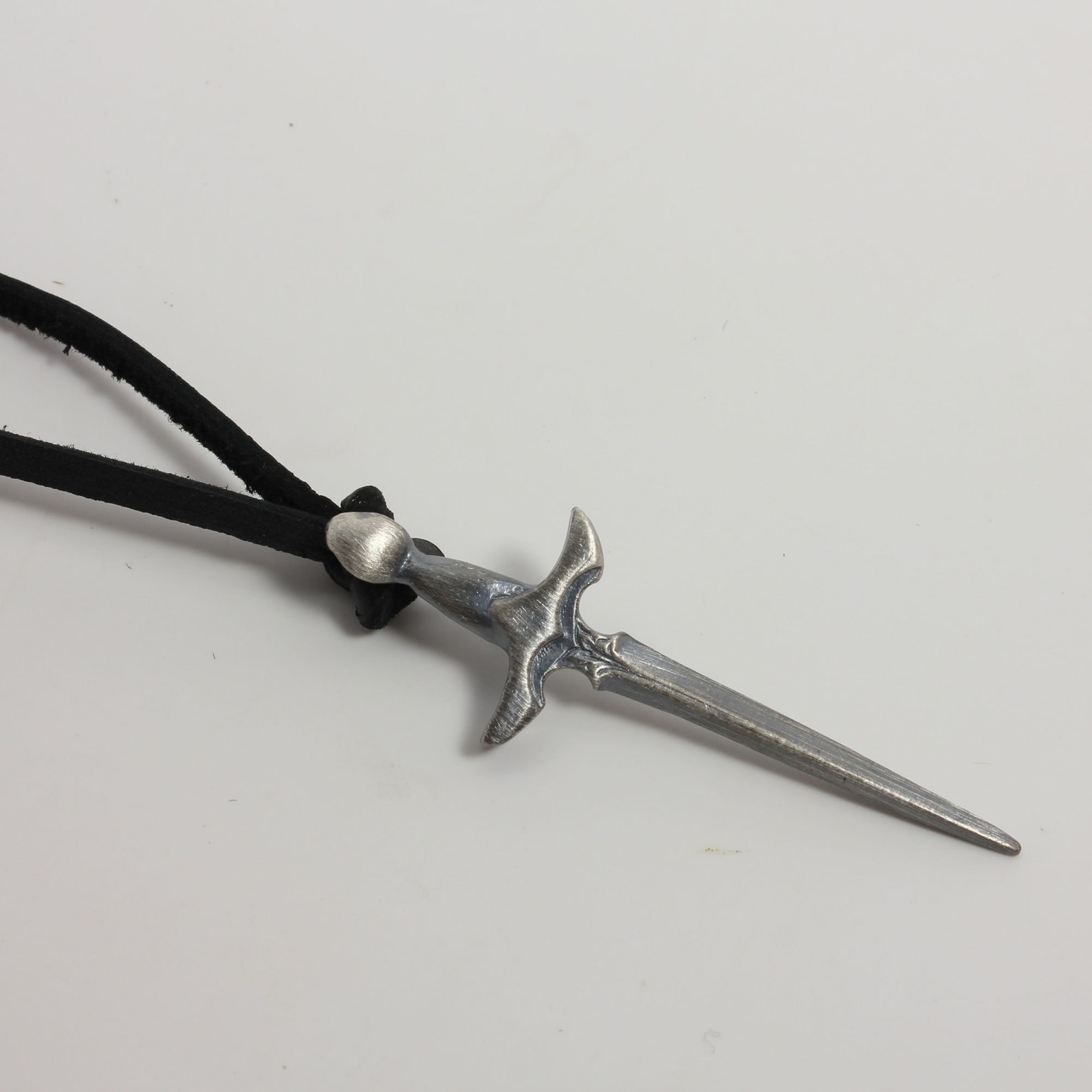 Silver Sword Necklace Estock Tuck Sword Sterling Silver 24 - Etsy