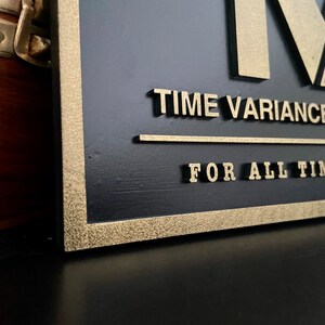 Loki TVA Mini Time Variance Authority Sign - Etsy