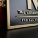 Loki TVA Mini Time Variance Authority Sign - Etsy