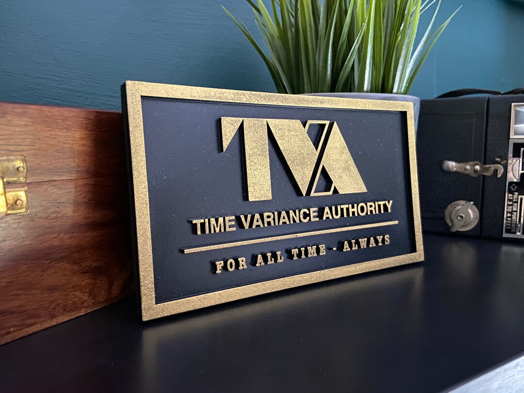 Loki TVA Mini Time Variance Authority Sign - Etsy