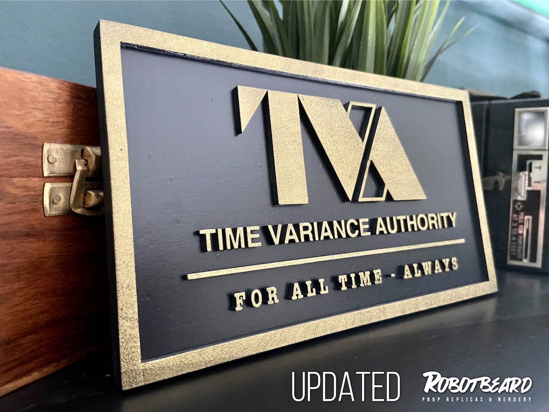 Loki TVA Mini Time Variance Authority Sign - Etsy