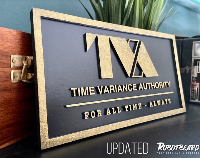 Loki - TVA - Mini Time Variance Authority Sign - Etsy