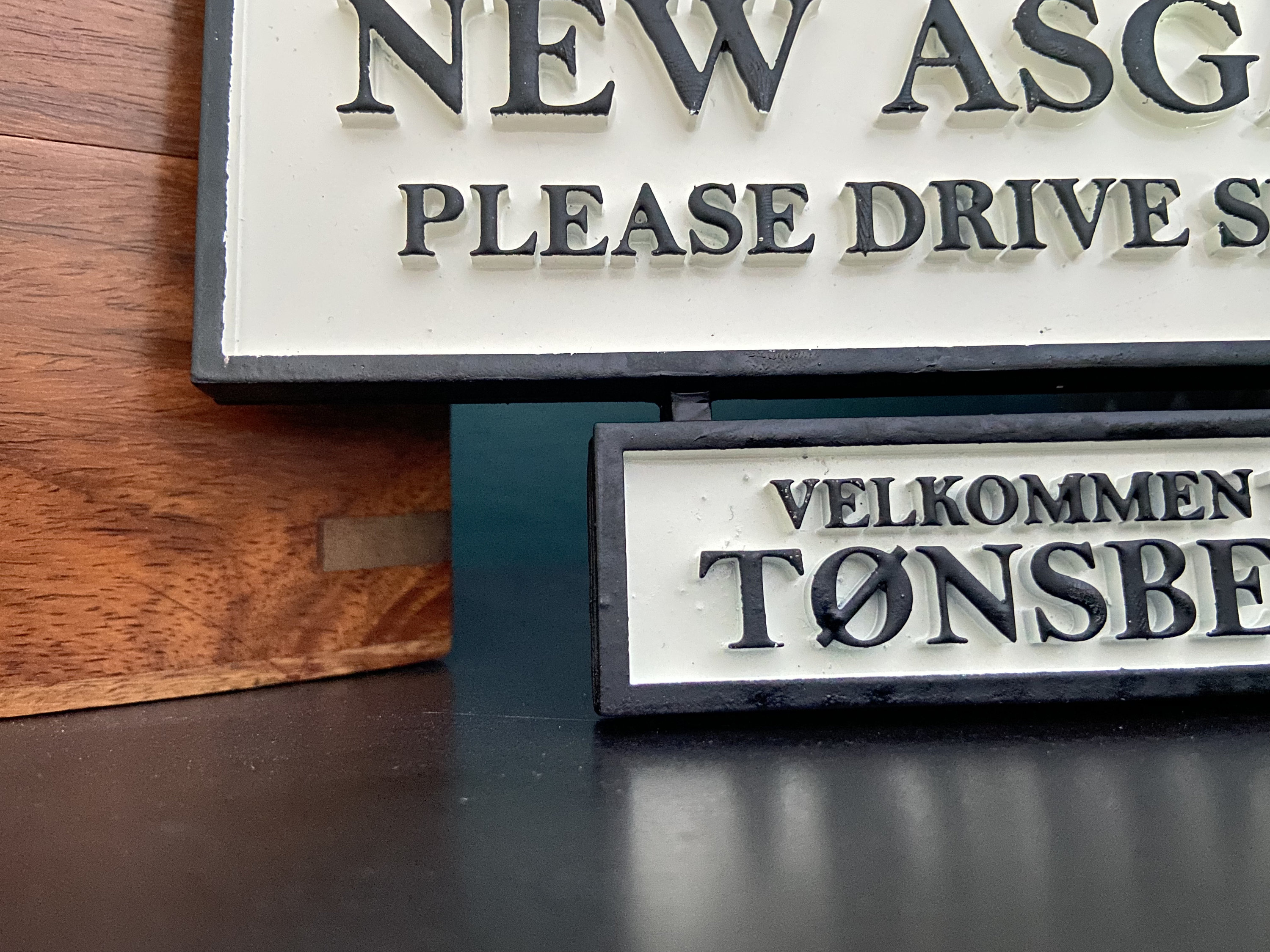 Welcome to New Asgard Avengers Thor Sign Prop Replica Mini - Etsy