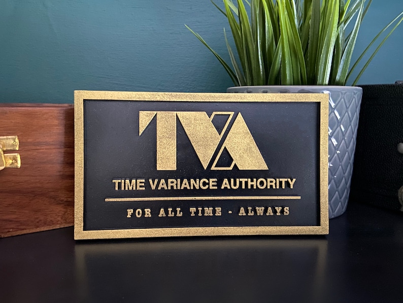 Loki TVA Mini Time Variance Authority Sign - Etsy