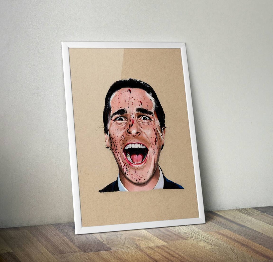 Patrick Bateman - Fine Art Print - A4/A3 - Etsy