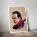 Negan Fine Art Print A4/A3 - Etsy