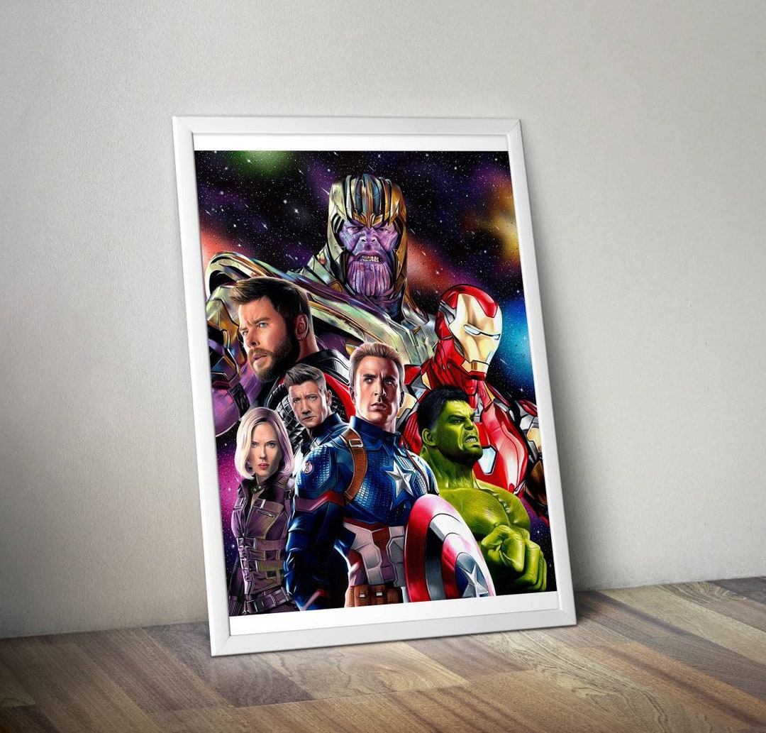 The Avengers - Fine Art Print - A4/A3 - Etsy
