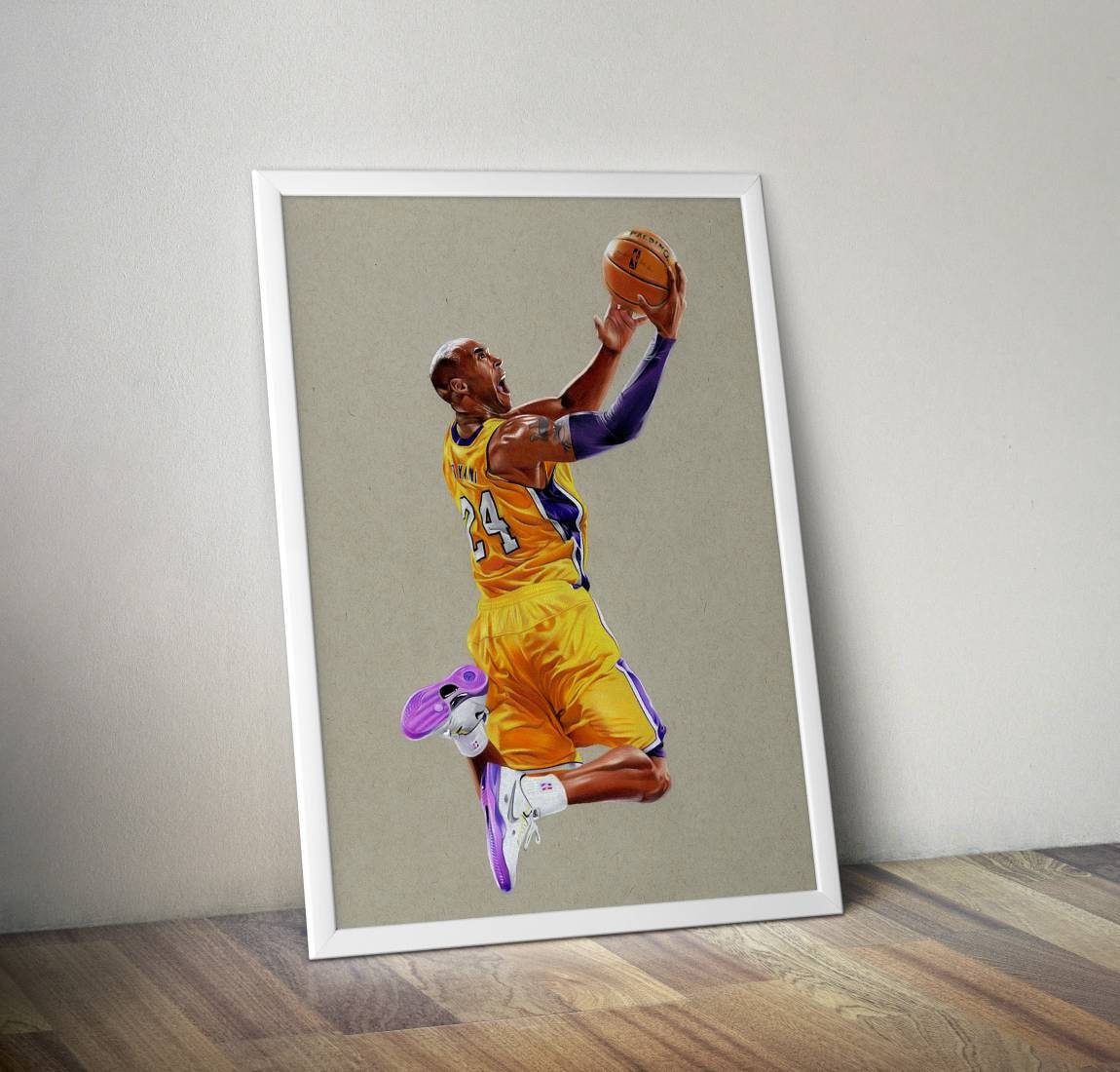 Kobe Bryant - Fine Art Print - A4/A3 - Etsy