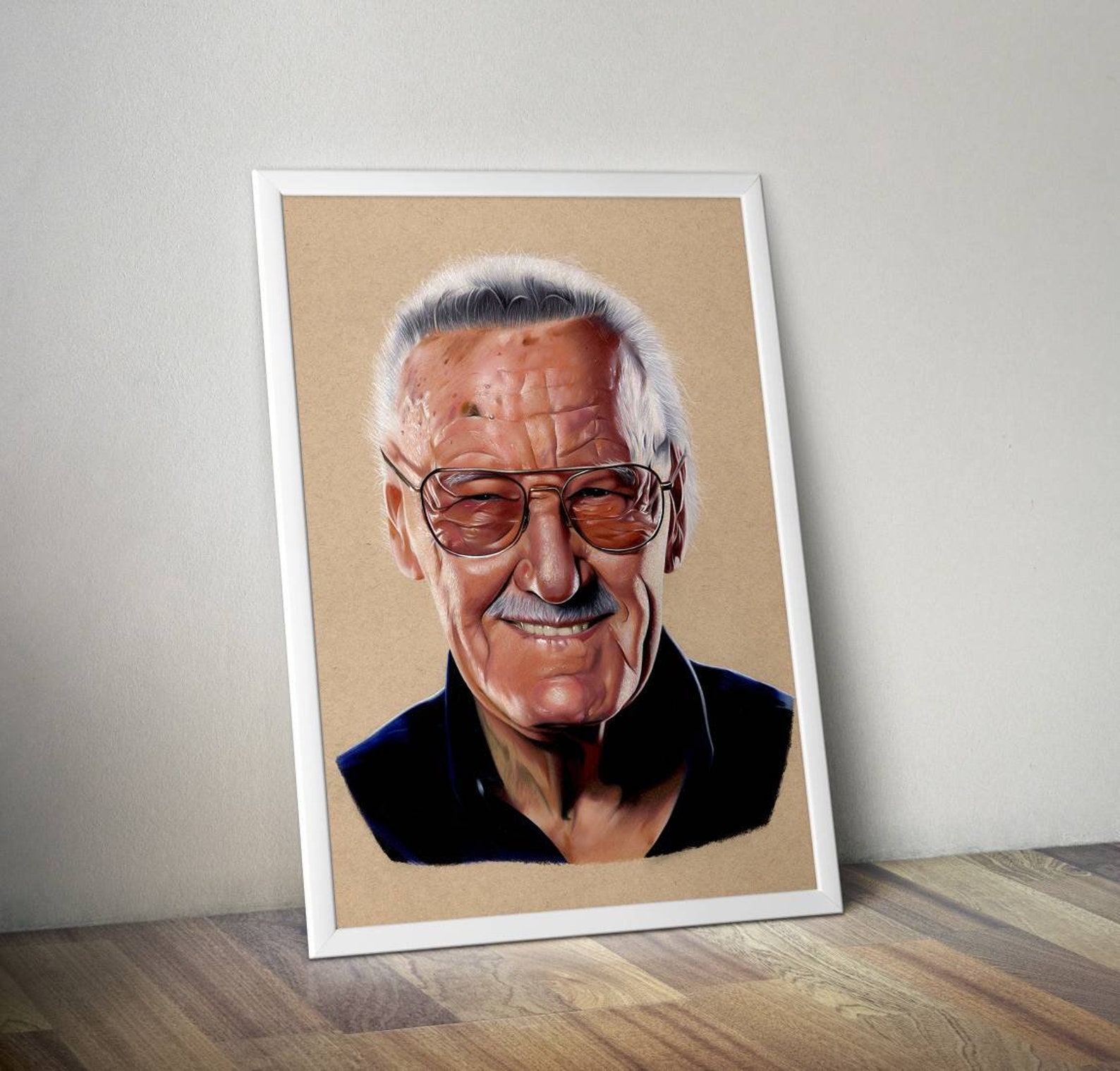 Stan Lee Fine Art Print A4/A3 - Etsy