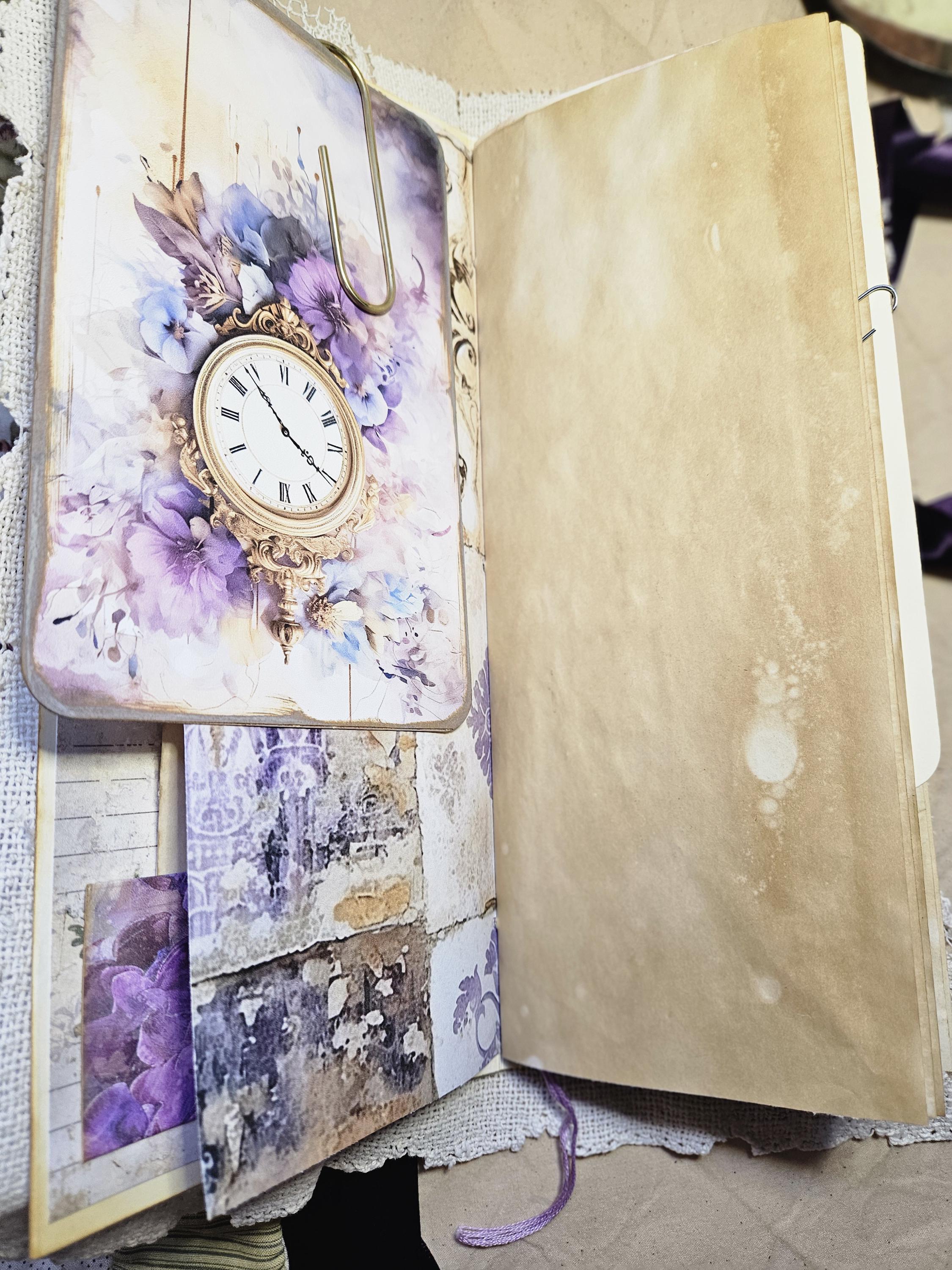 Journal, Junk Journal, Tall and Skinny Journal, Digitals, Handmade Junk ...