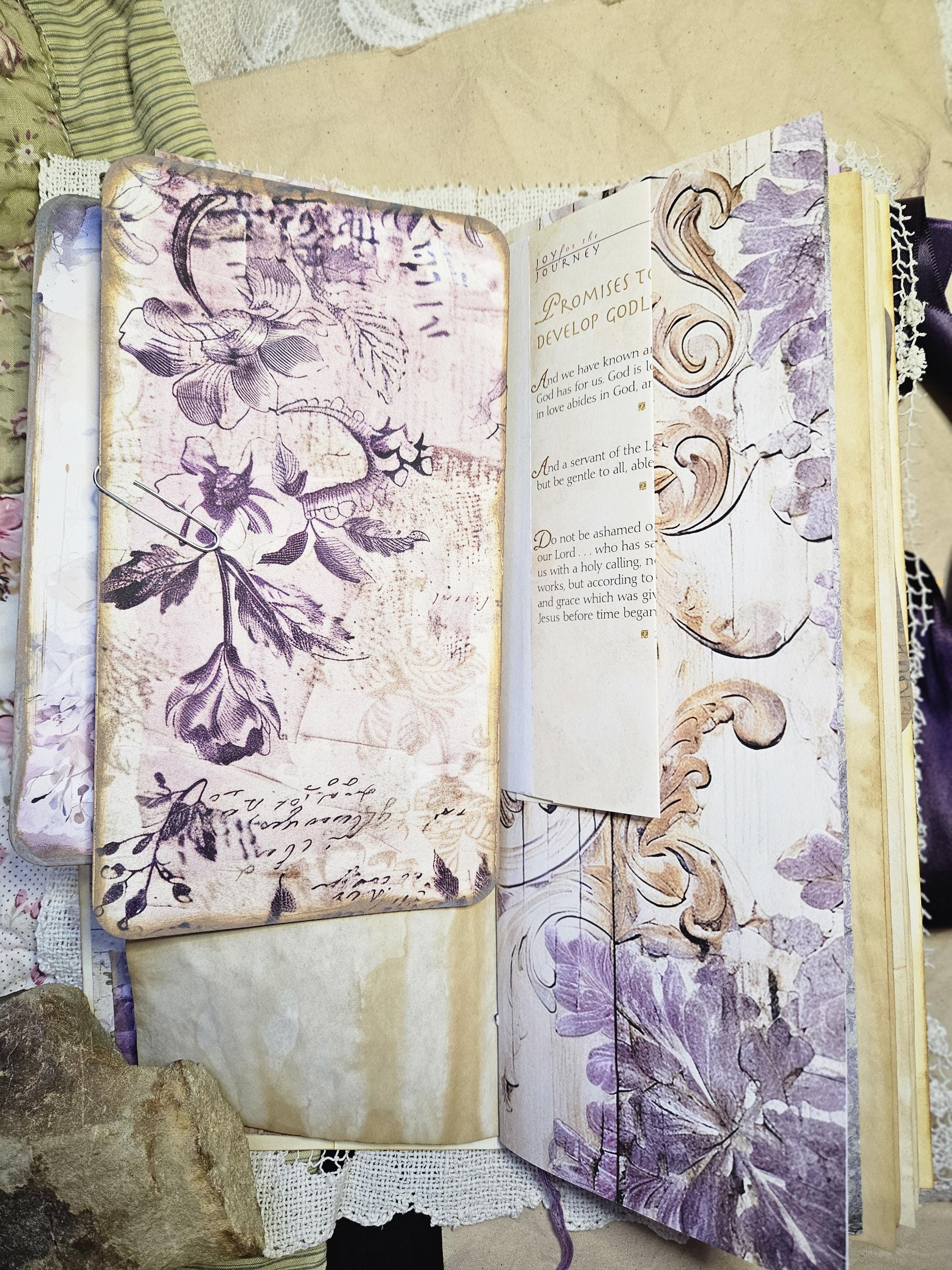 Journal, Junk Journal, Tall and Skinny Journal, Digitals, Handmade Junk ...