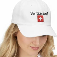 Embroidered Matterhorn Hat: Swiss Alps Zermatt Baseball Cap - Etsy