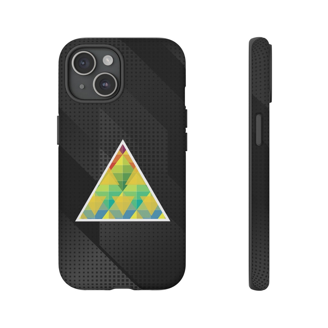 Tough Case, Multi Tone, Triangle Phone Case, Textured Print, Abstract ...