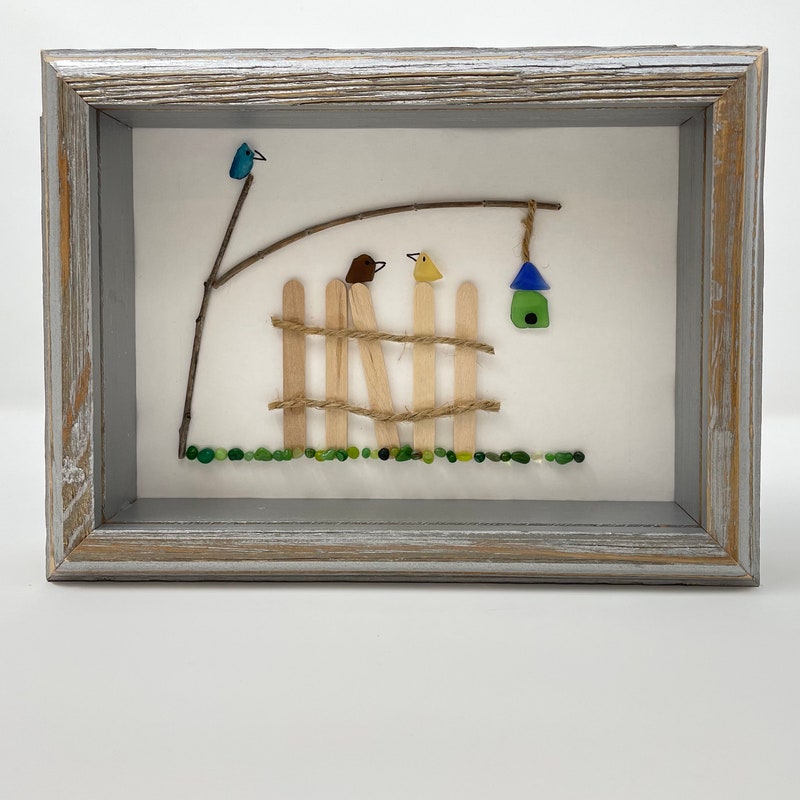 Seaglass Hummingbird - Etsy