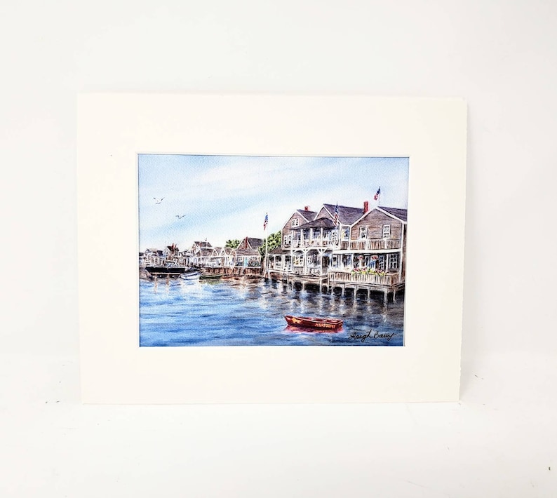 Nantucket: Nantucket Watercolor Painting or Fine Art Prints, Nantucket ...