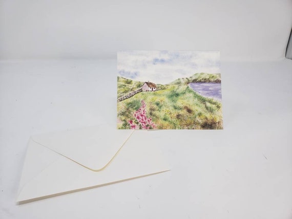 Irish Landscape Notecards Blank Notecards Ireland Landscape | Etsy
