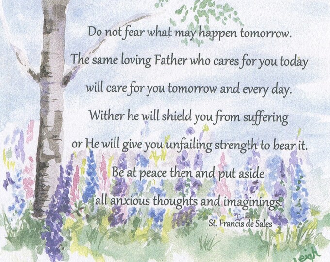 Inspirational Saint Quote, Framed Quote About Courage, Framed Print ...