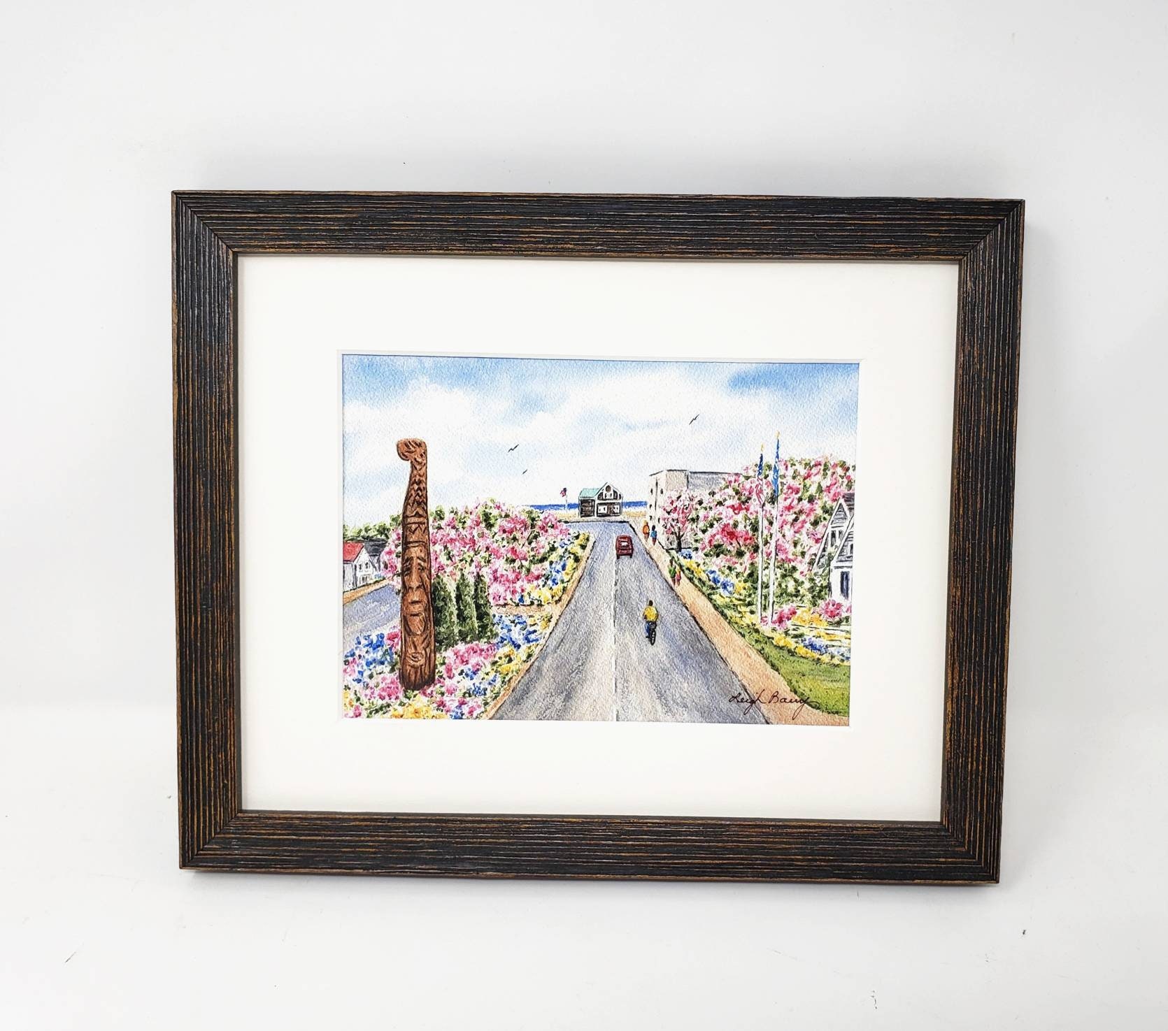 Bethany Beach Delaware Watercolor Painting Prints, Beach Decor ...