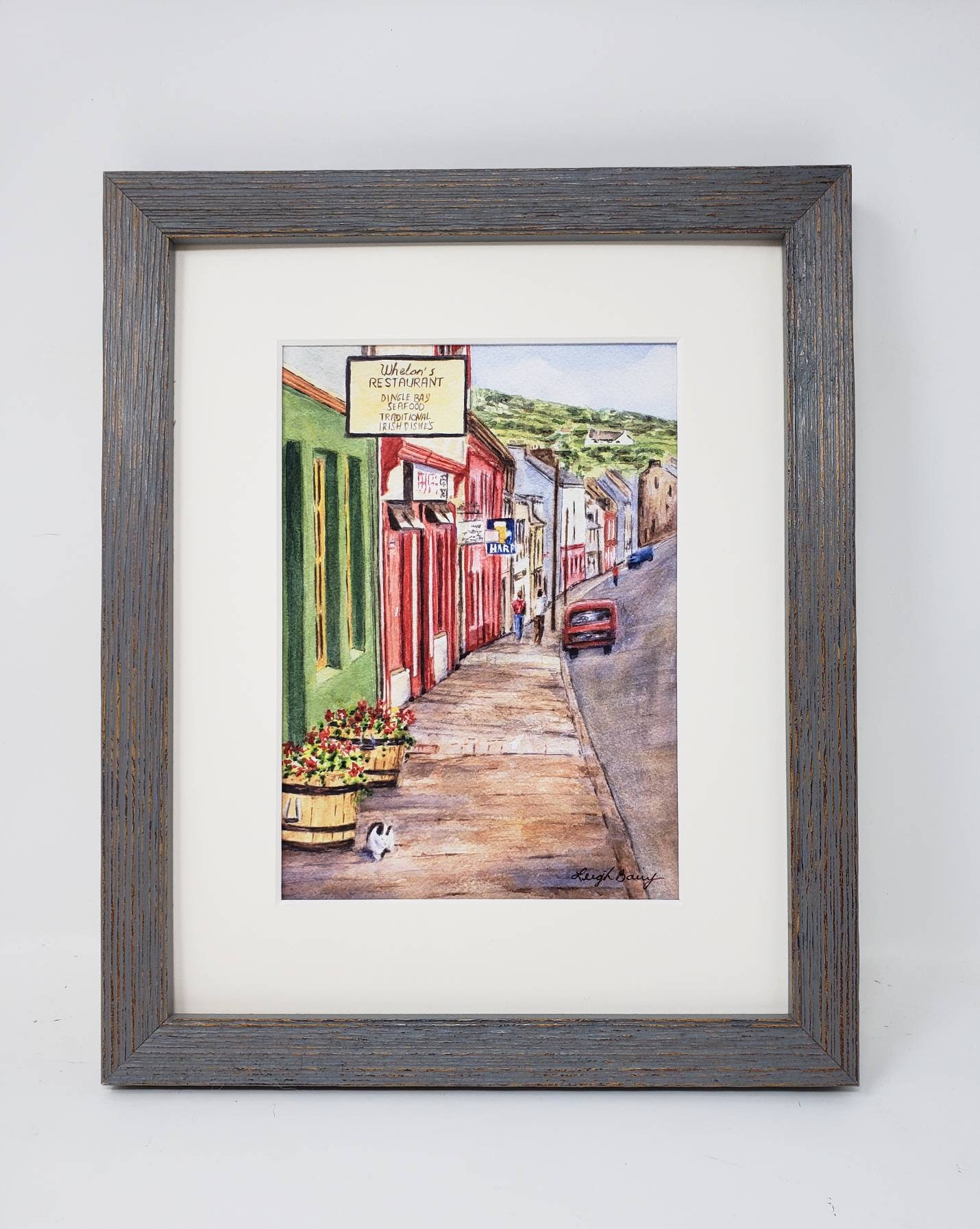 Dingle Main Street, Dingle Ireland Watercolor Print or Original ...
