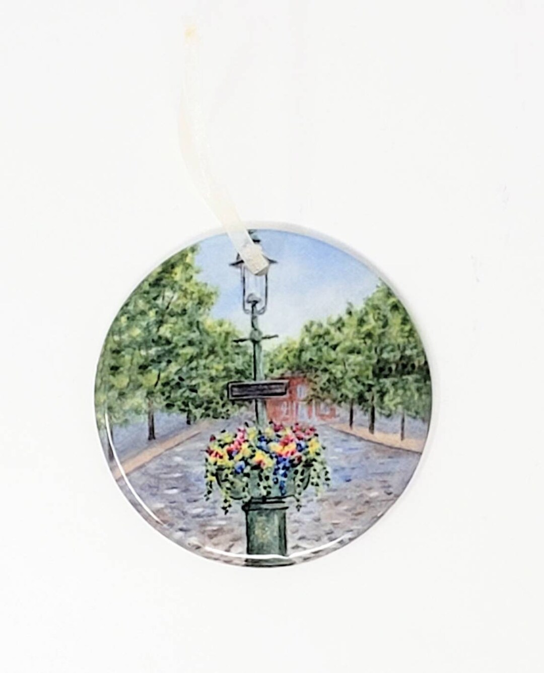 Nantucket Center Main Street Fountain Planter Nantucket Christmas ...