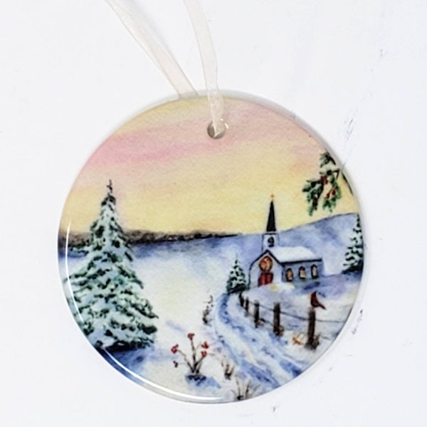 Winter Snow Scene - Etsy
