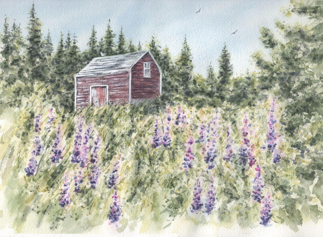 Deer Isle, Maine Watercolor Print or Original, Deer Isle Maine Painting ...