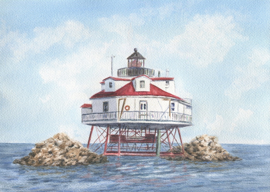 Thomas Point Lighthouse: Maryland Lighthouse, Chesapeake Bay Lighthouse ...
