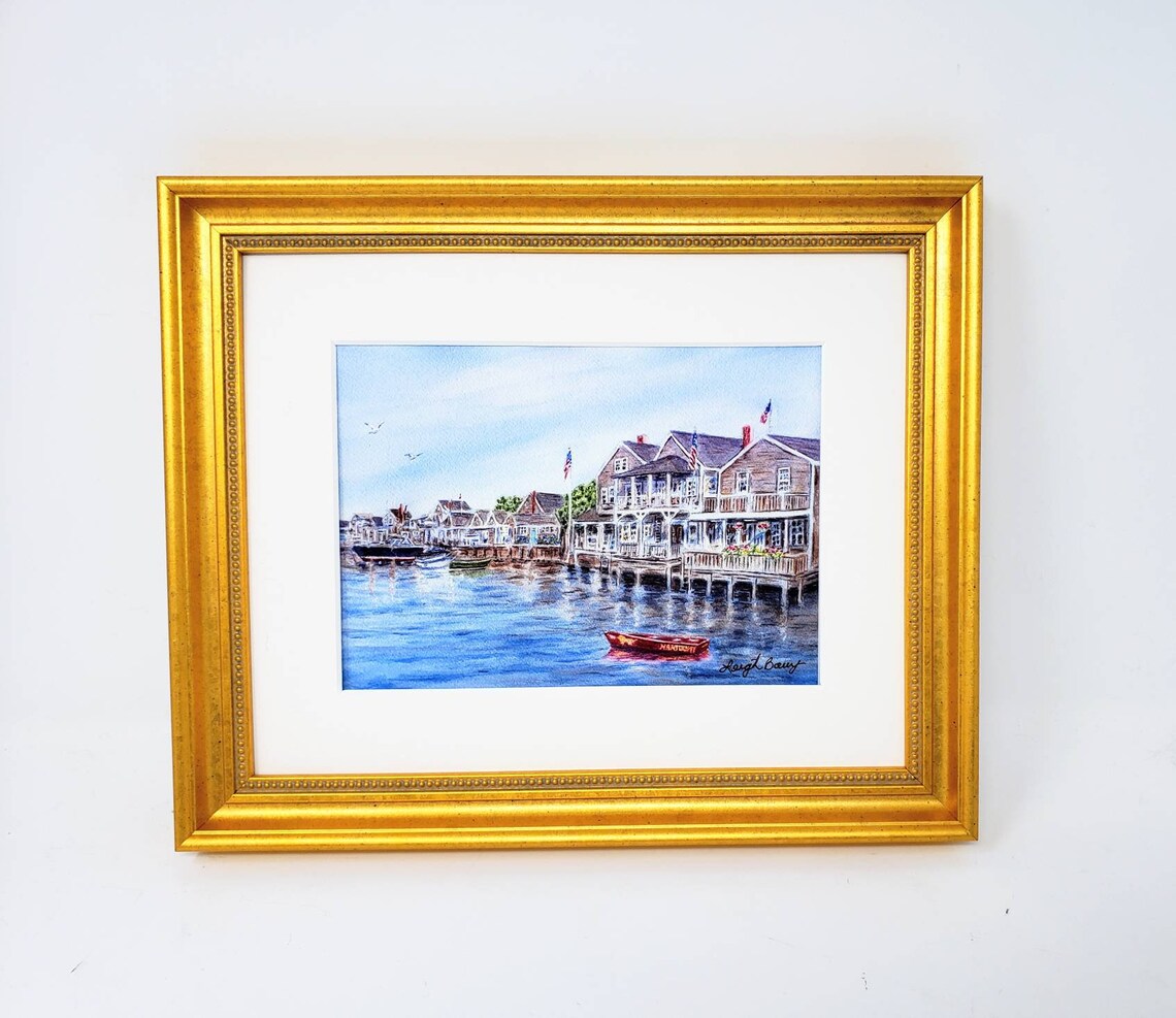 Nantucket: Nantucket Watercolor Painting or Fine Art Prints, Nantucket ...
