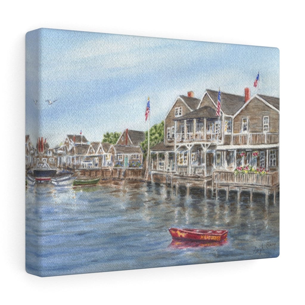 Nantucket Canvas Wrap Nantucket Painting Nantucket Art Cape | Etsy