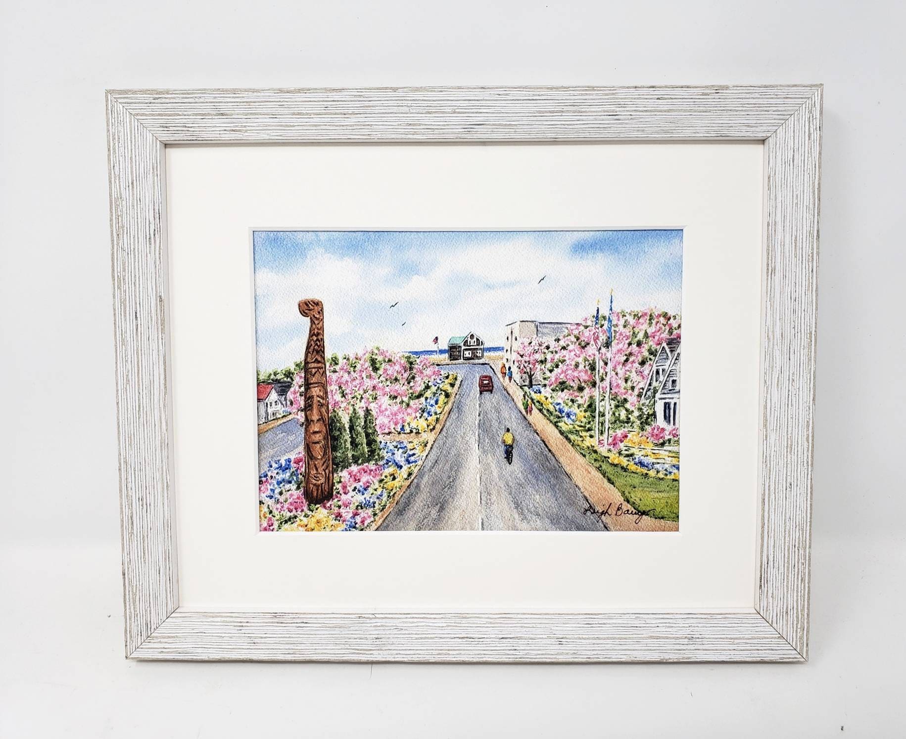 Bethany Beach Delaware Watercolor Painting Prints, Beach Decor ...