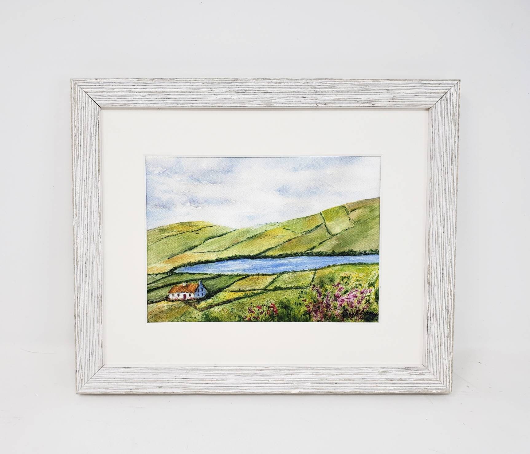 Irish Countryside 2, Ireland Landscape Painting, Ireland Print or ...