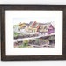 Doolin, Ireland Watercolor Painting Print, Irish Art,irish Village ...