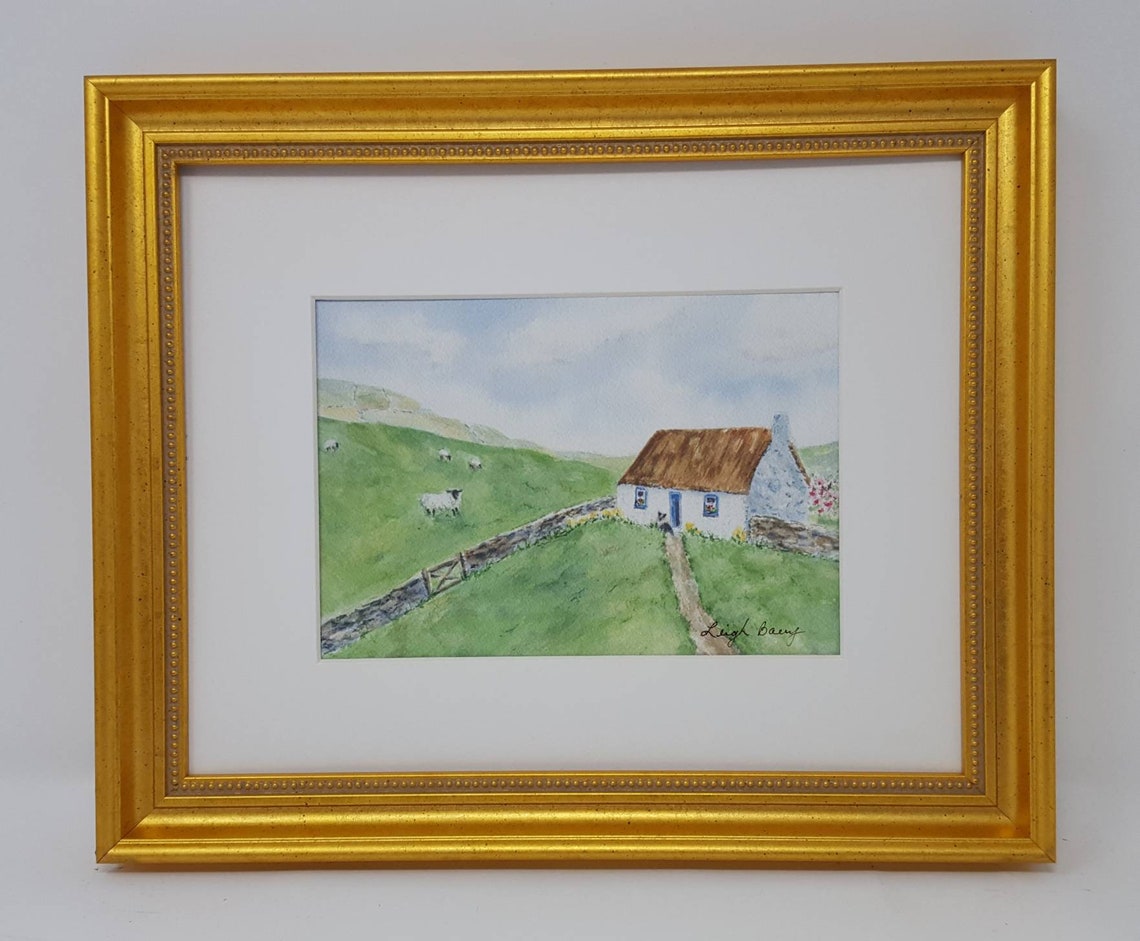 Irish Countryside: Irish Landscape Painting Irish Art Print Irish Gift ...