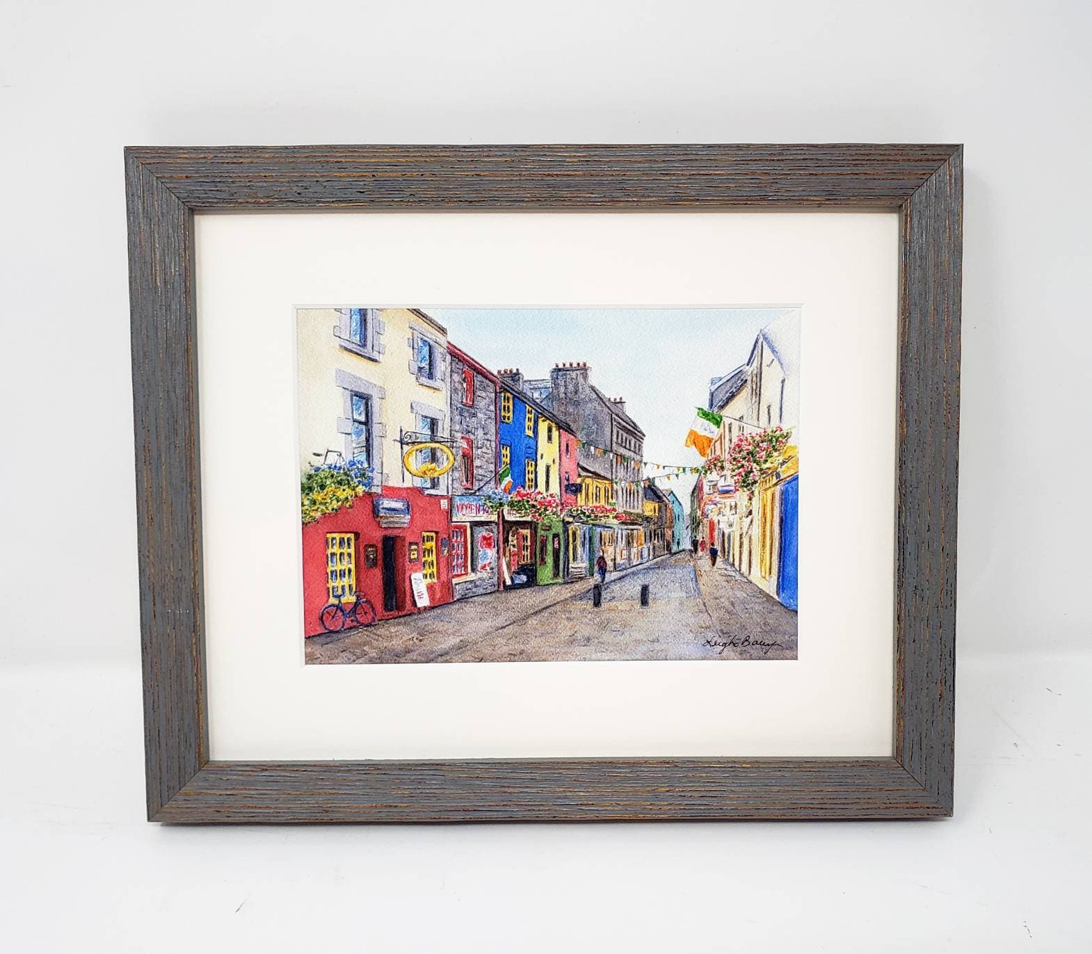Galway Ireland Quay Street Painting, Galway Print, Watercolor Print ...