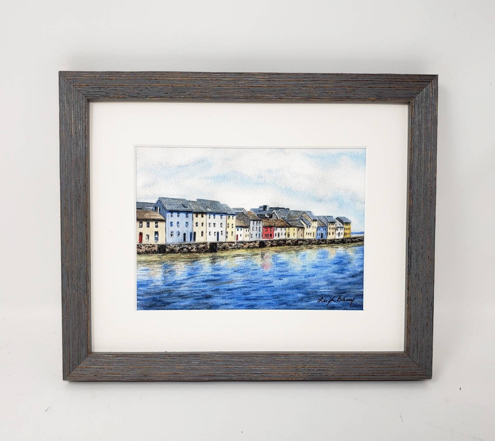 Claddagh Quay, Galway, the Long Walk, Prints, Watercolor, Irish Art ...