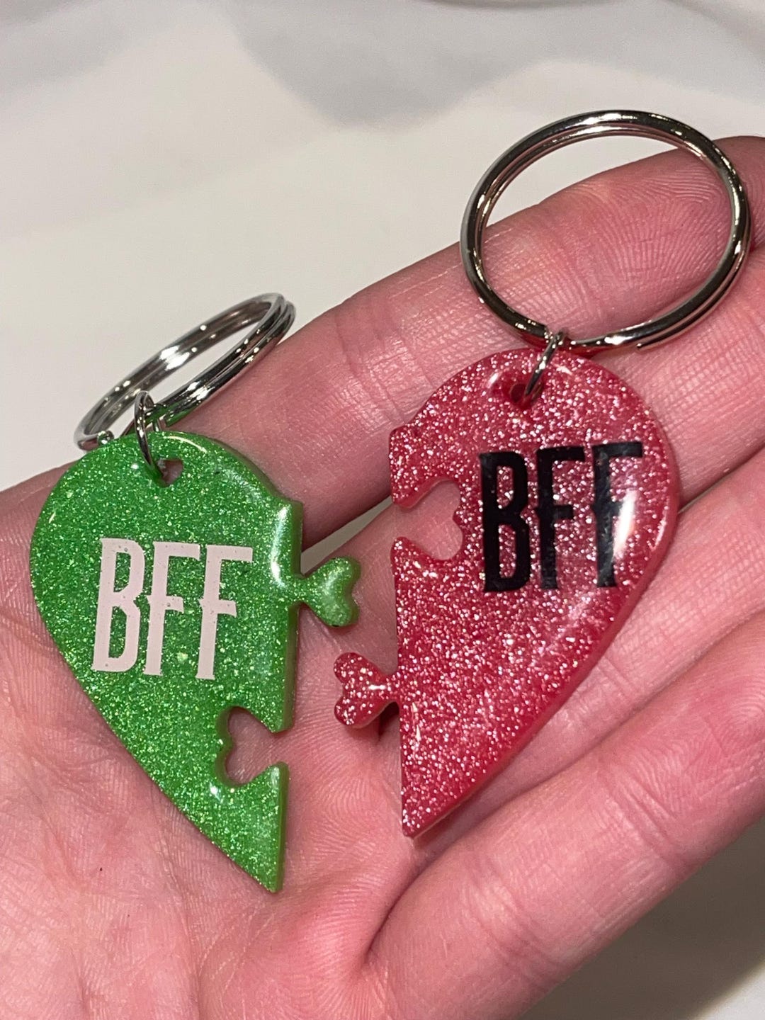 Wicked Movie Themed Best Friend BFF Keychains - Elphaba Keychain ...
