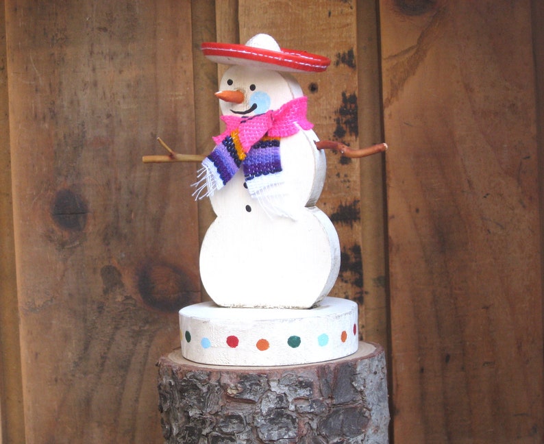 Mexican Snowman for Cinco De Mayo Feliz Navidad Christmas - Etsy