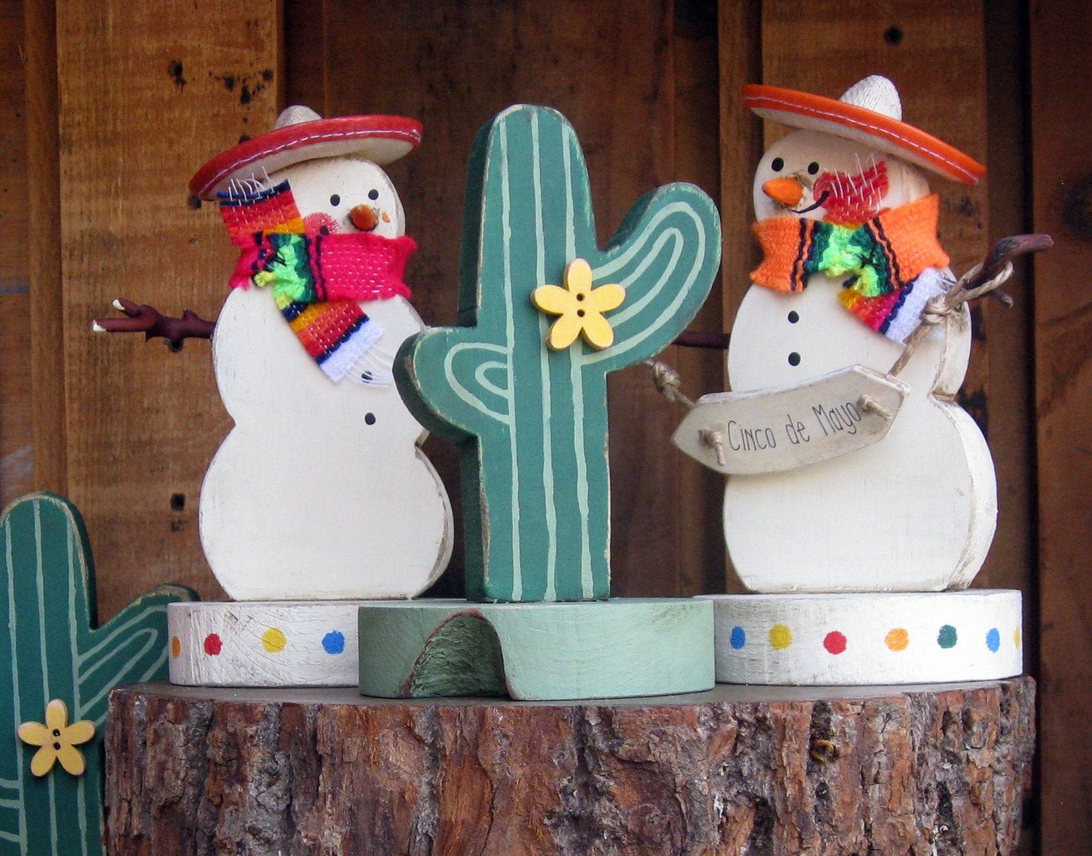 Mexican Snowman for Cinco De Mayo, Feliz Navidad, Christmas, or Viva La ...