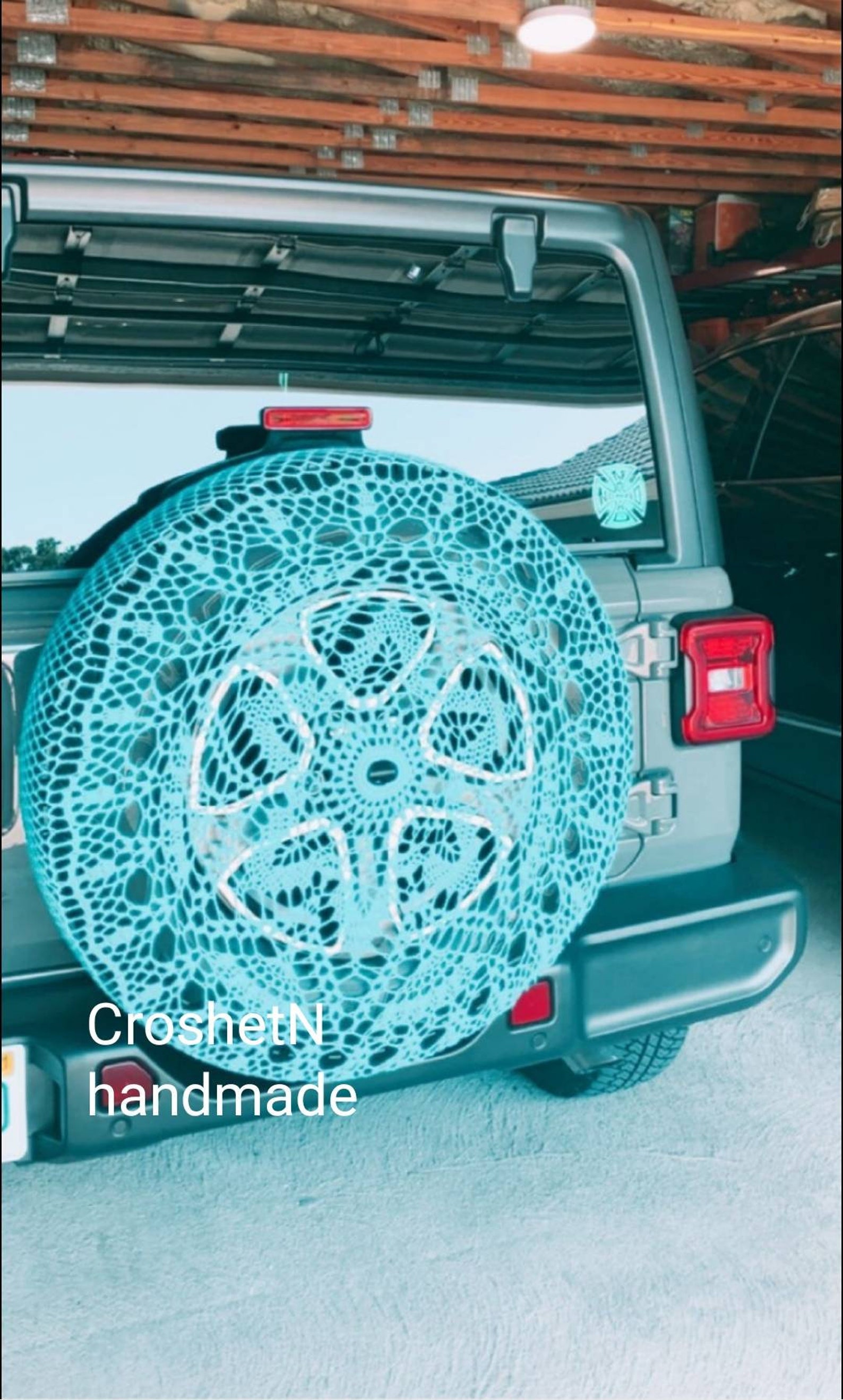 Tire Cover Car Accessories Car Gifts Crochet Tyre Cover Car - Etsy