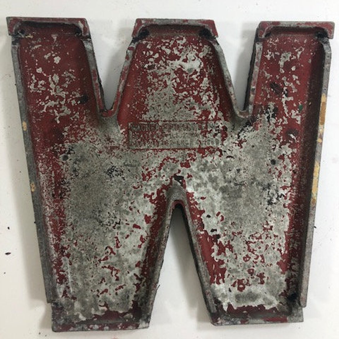 Vintage 8 Wagner Sign Co Aluminum Letters Drive-in - Etsy