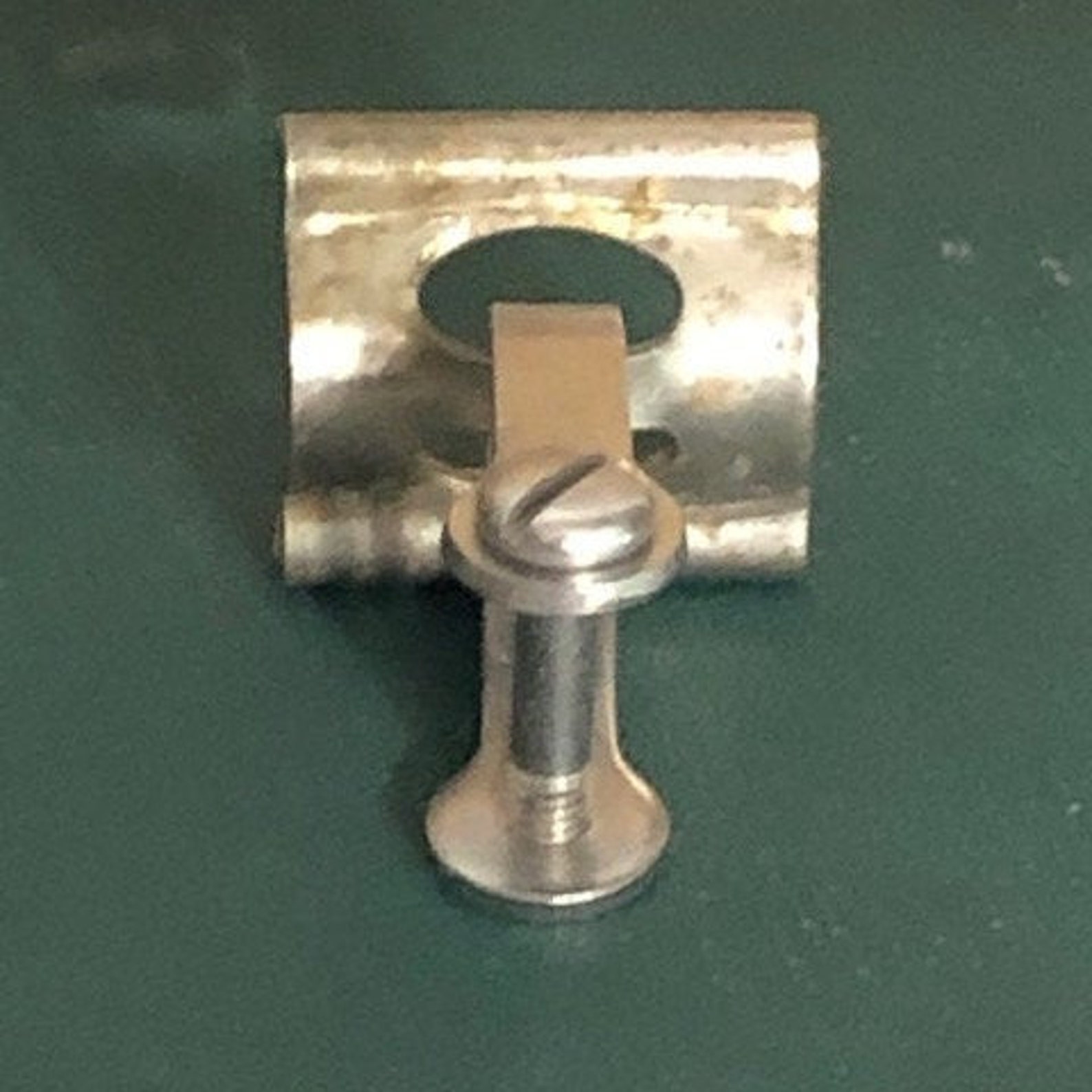 Vintage stainless steel sailboat sail slides and shackles | Etsy